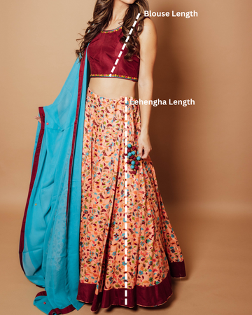 How To Take blouse Measurement For Online Shopping – Raas