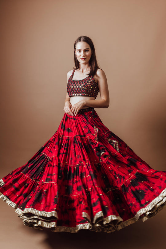 Red lehenga choli | red chaniya choli usa | Raas