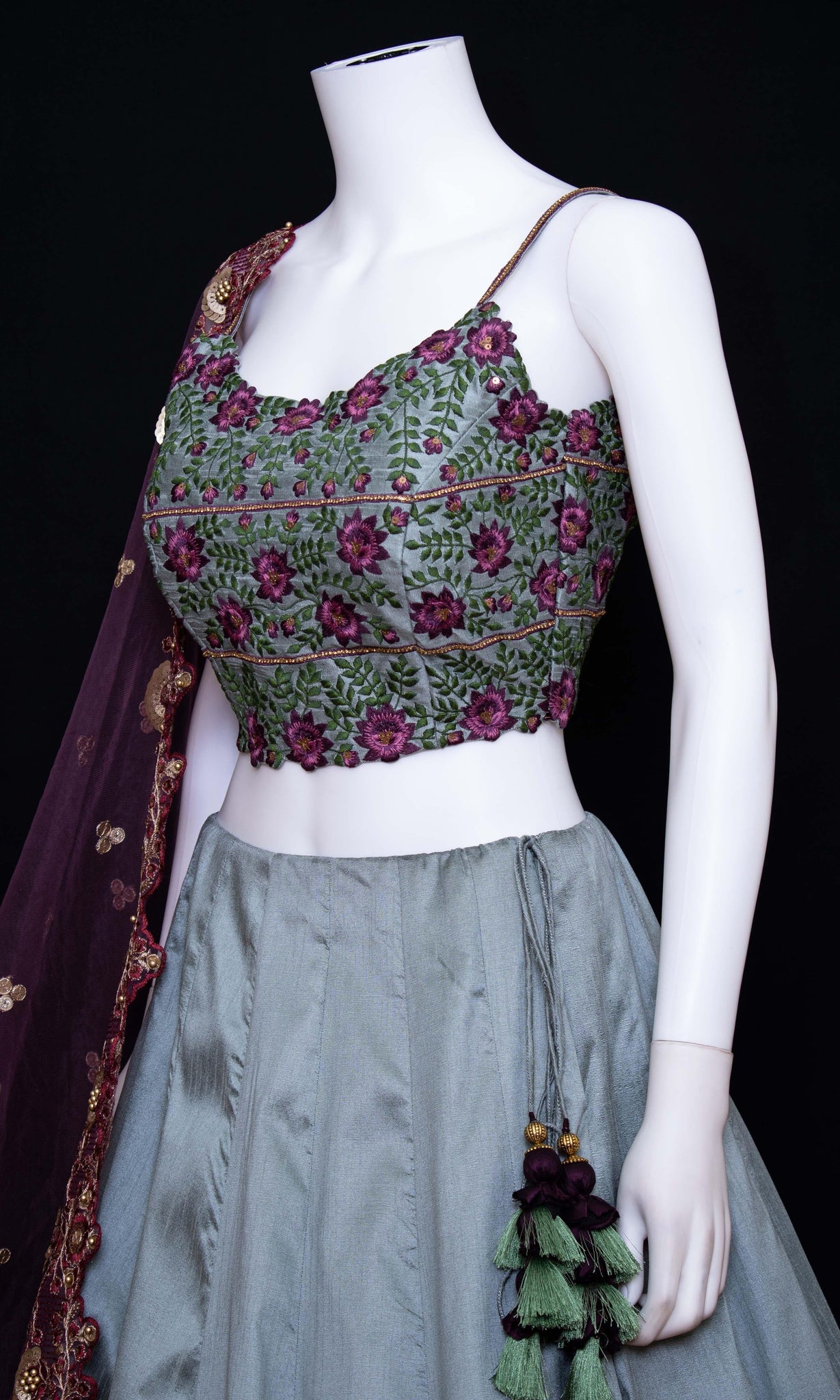 silk lehenga choli | lehenga choli USA | embroidery lehenga